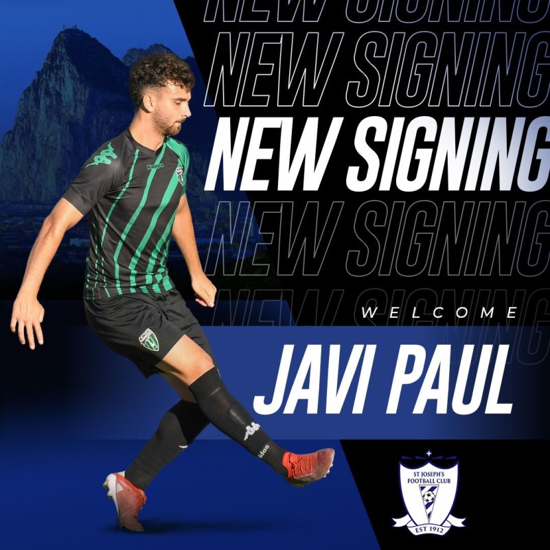 BREAKING: SAINTS ADD EXPERIENCE TO BACK LINE WITH THE SIGNING OF JAVI PAUL - ST JOSEPH'S FC